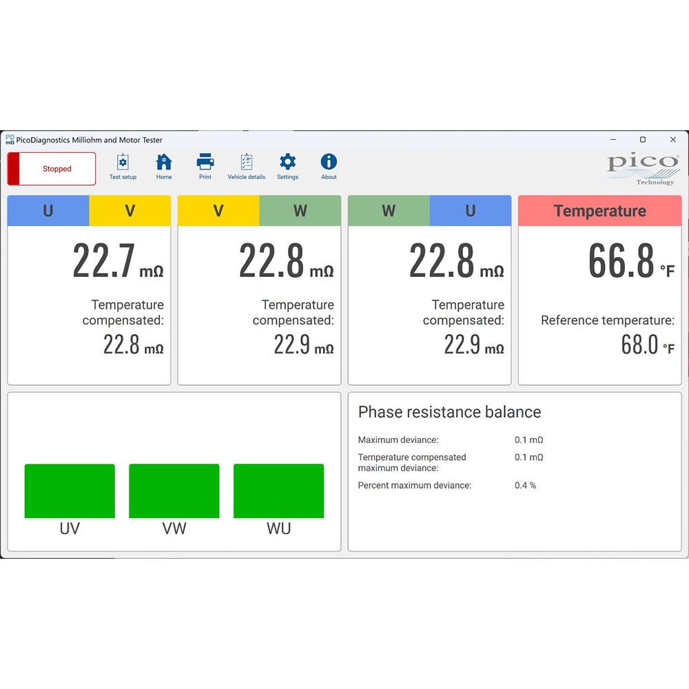 PQ326 Milliohm Tester MT03A